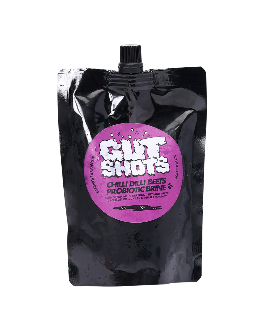PROBIOTIC GUT SHOTS / CHILLI DILL BEETROOT – Savvy Ferments
